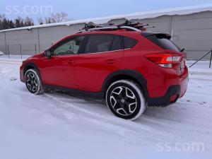 Red Subaru XV 2018 in Riga, with an engine capacity of 2.00 L and mileage of 163 thousand km for 15490 €, photo 4 on AUTOMOTO.COM.LV