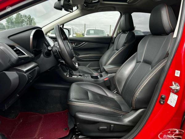 Red Subaru XV 2018 in Vilnius, with an engine capacity of 2.00 L and mileage of 109 thousand km for 14900 €, photo 8 on AUTOMOTO.COM.LV