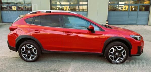 Red Subaru XV 2018 in Riga, with an engine capacity of 2.00 L and mileage of 60 thousand km for 17700 €, photo 8 on AUTOMOTO.COM.LV
