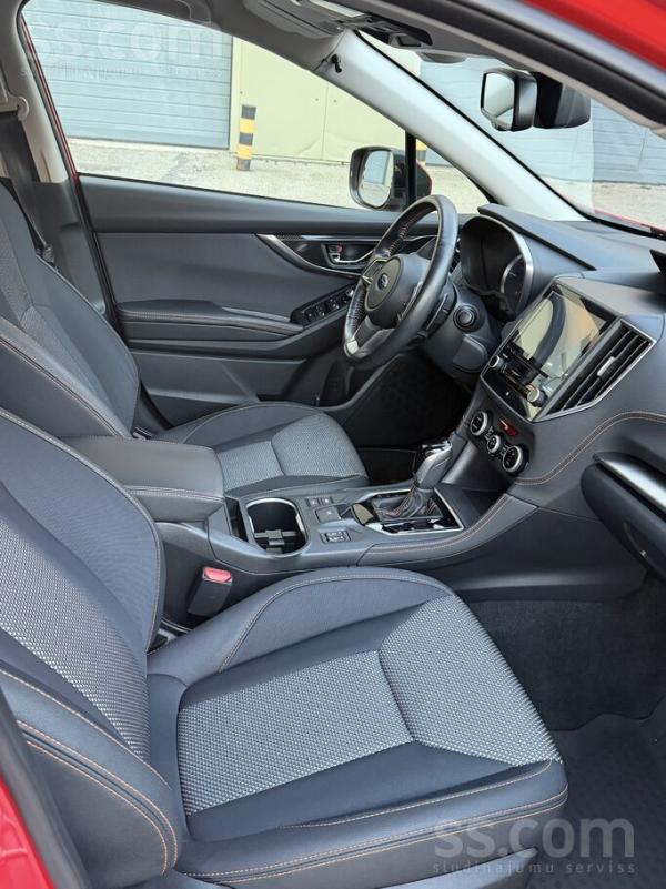 Red Subaru XV 2018 in Riga, with an engine capacity of 2.00 L and mileage of 60 thousand km for 17700 €, photo 11 on AUTOMOTO.COM.LV