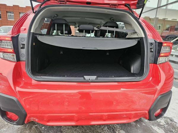 Red Subaru XV 2021 in Vilnius, with an engine capacity of 2.00 L and mileage of 49 thousand km for 22290 €, photo 5 on AUTOMOTO.COM.LV