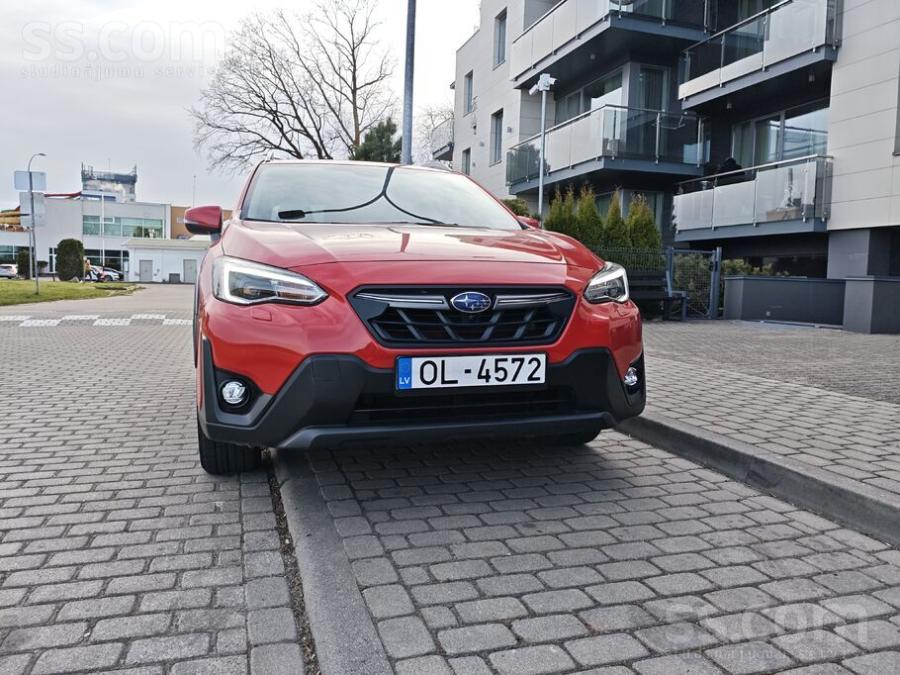 Red Subaru XV 2021 in Jurmala, with an engine capacity of 1.60 L and mileage of 95 thousand km for 16250 €, photo 21 on AUTOMOTO.COM.LV