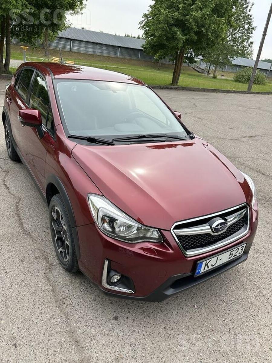 Sarkans Subaru XV 2016 Saldus, ar dzinēja tilpumu 2.00 L un nobraukumu 112 tūkst. km par 8000 €, foto 5 vietnē AUTOMOTO.COM.LV