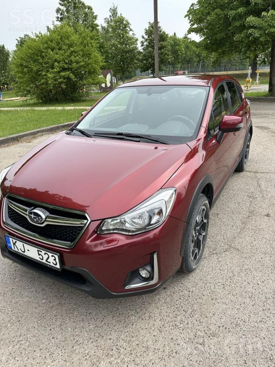 Sarkans Subaru XV 2016 Saldus, ar dzinēja tilpumu 2.00 L un nobraukumu 112 tūkst. km par 8000 €, foto 6 vietnē AUTOMOTO.COM.LV