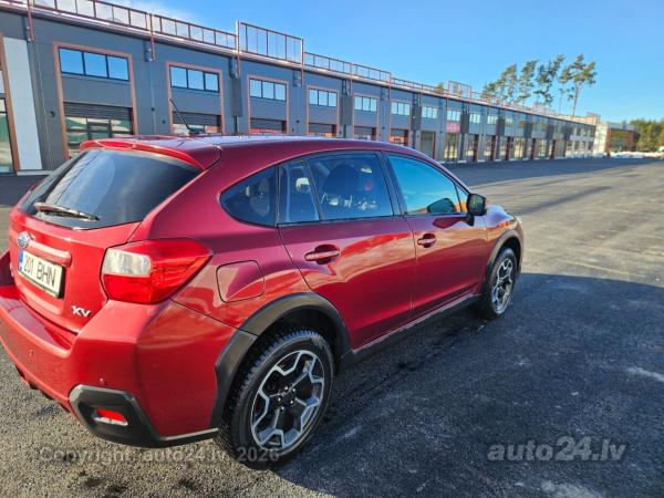 Red Subaru XV 2012 in Tallinn, with an engine capacity of 2.00 L and mileage of 119 thousand km for 8250 €, photo 3 on AUTOMOTO.COM.LV