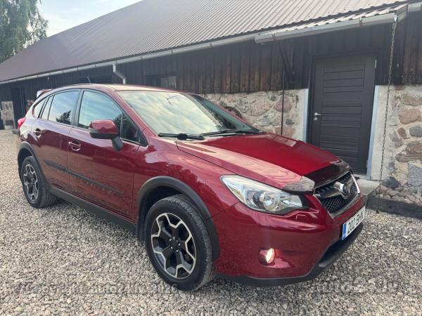Red Subaru XV 2012 in Tallinn, with an engine capacity of 2.00 L and mileage of 89 thousand km for 10999 €, photo 4 on AUTOMOTO.COM.LV