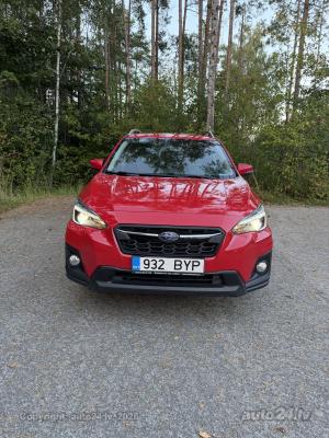 Sarkans Subaru XV 2018 Tallina, ar dzinēja tilpumu 2.00 L un nobraukumu 79 tūkst. km par 18500 €, foto  vietnē AUTOMOTO.COM.LV