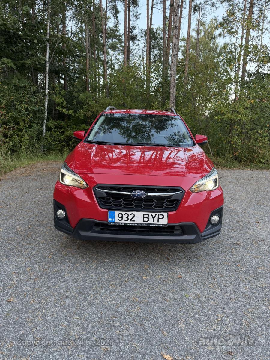 Sarkans Subaru XV 2018 Tallina, ar dzinēja tilpumu 2.00 L un nobraukumu 79 tūkst. km par 18500 €, foto 1 vietnē AUTOMOTO.COM.LV