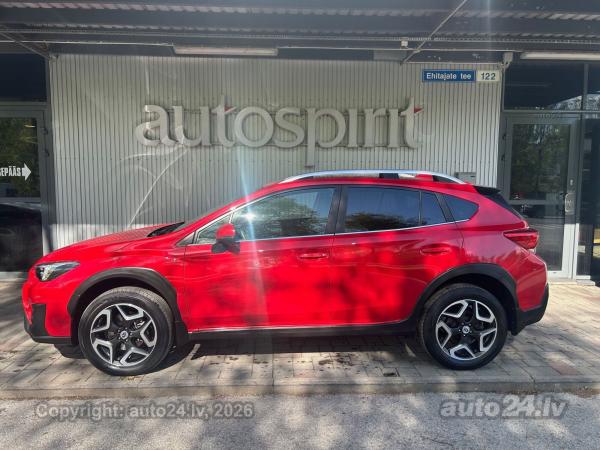 Red Subaru XV 2019 in Tallinn, with an engine capacity of 2.00 L and mileage of 96 thousand km for 18490 €, photo 2 on AUTOMOTO.COM.LV