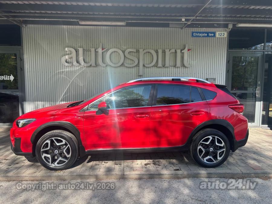 Red Subaru XV 2019 in Tallinn, with an engine capacity of 2.00 L and mileage of 96 thousand km for 18490 €, photo 3 on AUTOMOTO.COM.LV