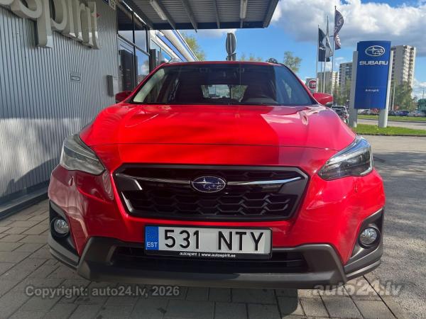 Red Subaru XV 2019 in Tallinn, with an engine capacity of 2.00 L and mileage of 96 thousand km for 18490 €, photo 4 on AUTOMOTO.COM.LV