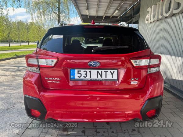 Red Subaru XV 2019 in Tallinn, with an engine capacity of 2.00 L and mileage of 96 thousand km for 18490 €, photo 5 on AUTOMOTO.COM.LV