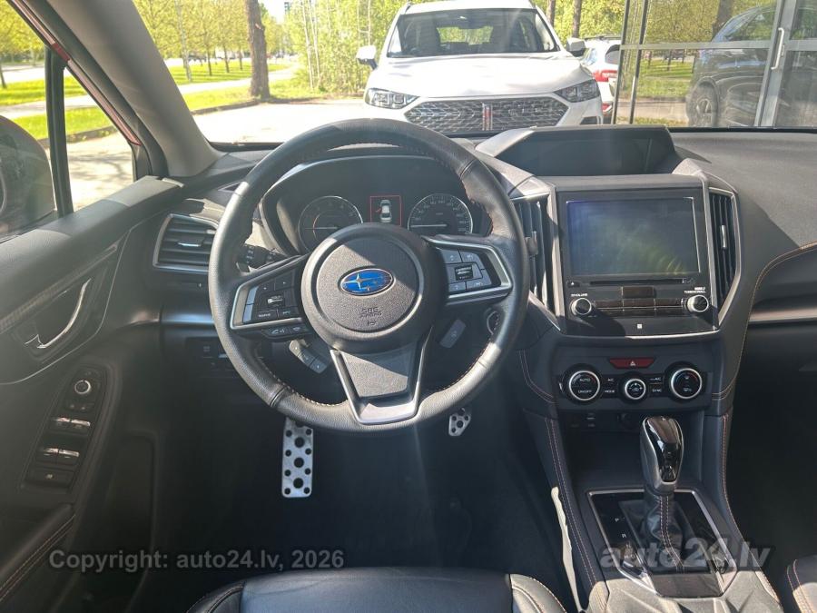 Red Subaru XV 2019 in Tallinn, with an engine capacity of 2.00 L and mileage of 96 thousand km for 18490 €, photo 10 on AUTOMOTO.COM.LV