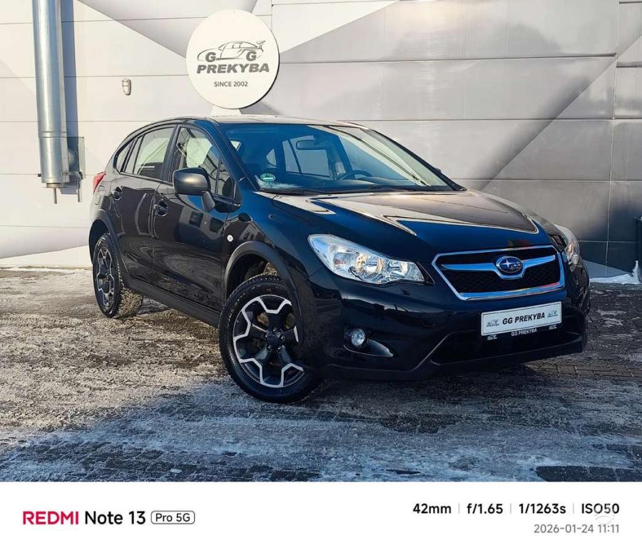 Violet Subaru XV 2012 in Kaunas, with an engine capacity of 2.00 L and mileage of 132 thousand km for 5350 €, photo 1 on AUTOMOTO.COM.LV