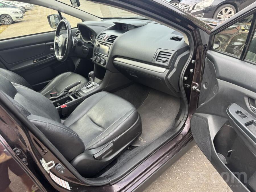 Violet Subaru XV 2012 in Riga, with an engine capacity of 2.00 L and mileage of 218 thousand km for 7950 €, photo 18 on AUTOMOTO.COM.LV