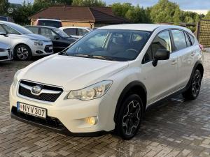 White Subaru XV 2012 in Vilnius, with an engine capacity of 2.00 L and mileage of 379 thousand km for 1450 €, photo  on AUTOMOTO.COM.LV