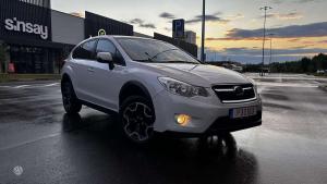 White Subaru XV 2012 in Utena, with an engine capacity of 1.60 L and mileage of 146 thousand km for 6750 €, photo  on AUTOMOTO.COM.LV