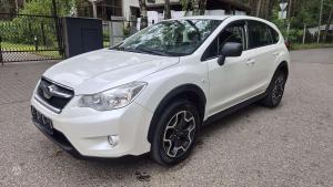 White Subaru XV 2012 in Vilnius, with an engine capacity of 2.00 L and mileage of 215 thousand km for 6500 €, photo  on AUTOMOTO.COM.LV