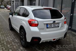 White Subaru XV 2013 in Riga, with an engine capacity of 2.00 L and mileage of 213 thousand km for 7200 €, photo 4 on AUTOMOTO.COM.LV