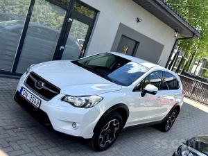 White Subaru XV 2014 in Riga, with an engine capacity of 2.00 L and mileage of 157 thousand km for 9400 €, photo 8 on AUTOMOTO.COM.LV