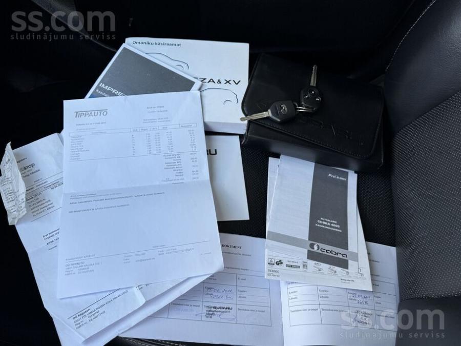 White Subaru XV 2014 in Riga, with an engine capacity of 2.00 L and mileage of 157 thousand km for 9400 €, photo 28 on AUTOMOTO.COM.LV