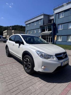 White Subaru XV 2014 in Vilnius, with an engine capacity of 2.00 L and mileage of 169 thousand km for 7499 €, photo  on AUTOMOTO.COM.LV