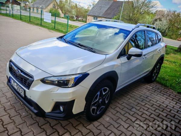 White Subaru XV 2018 in Rezekne, with an engine capacity of 2.00 L and mileage of 190 thousand km for 15400 €, photo 1 on AUTOMOTO.COM.LV