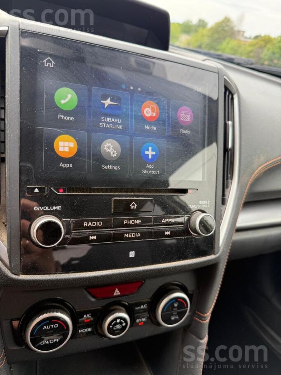 White Subaru XV 2021 in Riga, with an engine capacity of 1.60 L and mileage of 329 thousand km for 7000 €, photo 13 on AUTOMOTO.COM.LV