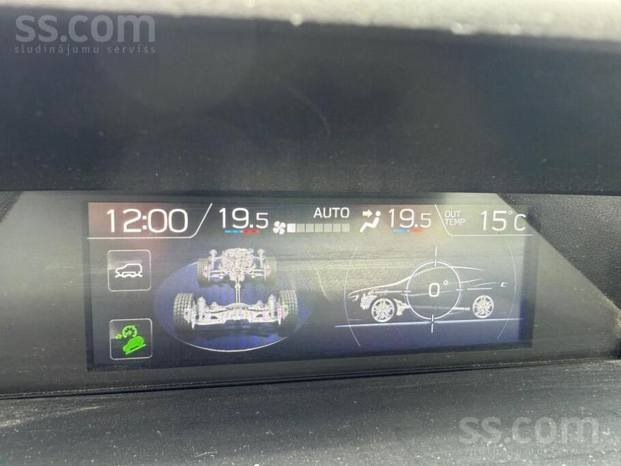 White Subaru XV 2021 in Riga, with an engine capacity of 1.60 L and mileage of 329 thousand km for 7000 €, photo 15 on AUTOMOTO.COM.LV