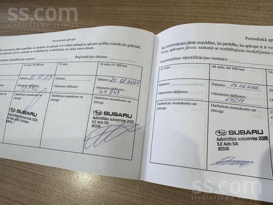 Balts Subaru XV 2021 Rīga, ar dzinēja tilpumu 1.60 L un nobraukumu 64 tūkst. km par 16900 €, foto 22 vietnē AUTOMOTO.COM.LV