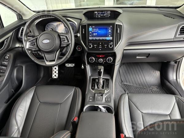 White Subaru XV 2022 in Riga, with an engine capacity of 2.00 L and mileage of 35 thousand km for 22500 €, photo 8 on AUTOMOTO.COM.LV