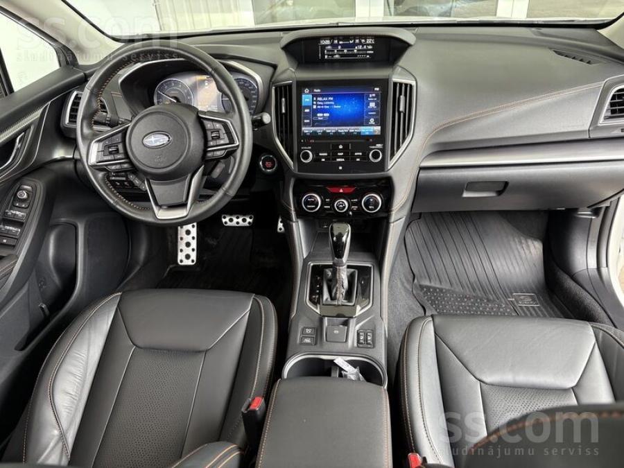 White Subaru XV 2022 in Riga, with an engine capacity of 2.00 L and mileage of 35 thousand km for 22500 €, photo 9 on AUTOMOTO.COM.LV