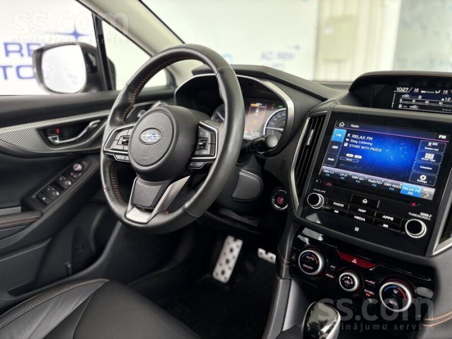 White Subaru XV 2022 in Riga, with an engine capacity of 2.00 L and mileage of 35 thousand km for 22500 €, photo 12 on AUTOMOTO.COM.LV