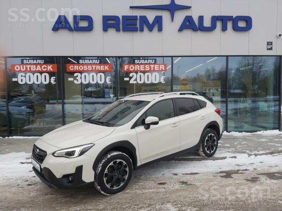 Balts Subaru XV 2023 Rīga, ar dzinēja tilpumu 1.60 L un nobraukumu 39 tūkst. km par 23900 €, foto 1 vietnē AUTOMOTO.COM.LV