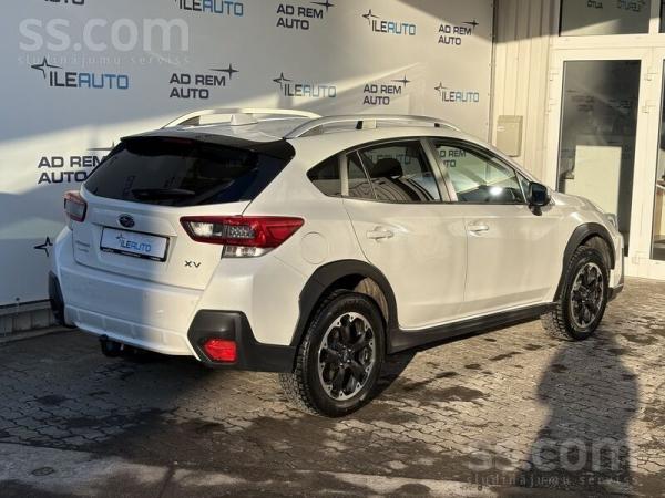 White Subaru XV 2023 in Riga, with an engine capacity of 1.60 L and mileage of 70 thousand km for 22900 €, photo 5 on AUTOMOTO.COM.LV