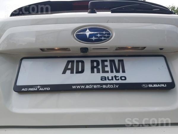 White Subaru XV 2023 in Riga, with an engine capacity of 1.60 L and mileage of 73 thousand km for 23300 €, photo 7 on AUTOMOTO.COM.LV
