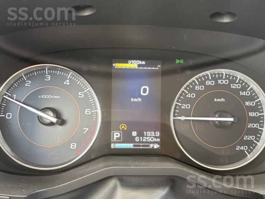 Balts Subaru XV 2023 Rīga, ar dzinēja tilpumu 1.60 L un nobraukumu 61 tūkst. km par 20500 €, foto 8 vietnē AUTOMOTO.COM.LV