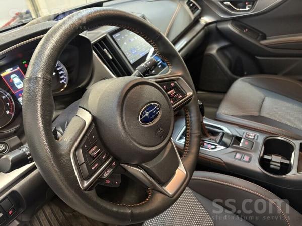 White Subaru XV 2023 in Riga, with an engine capacity of 1.60 L and mileage of 61 thousand km for 20500 €, photo 8 on AUTOMOTO.COM.LV