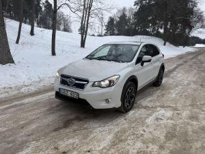 White Subaru XV 2012 in Vilnius, with an engine capacity of 2.00 L and mileage of 260 thousand km for 1500 €, photo  on AUTOMOTO.COM.LV