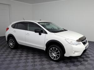 White Subaru XV 2012 in Tallinn, with an engine capacity of 2.00 L and mileage of 144 thousand km for 1099 €, photo  on AUTOMOTO.COM.LV