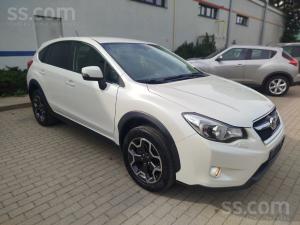 White Subaru XV 2014 in Riga, with an engine capacity of 2.00 L and mileage of 190 thousand km for 5500 €, photo  on AUTOMOTO.COM.LV