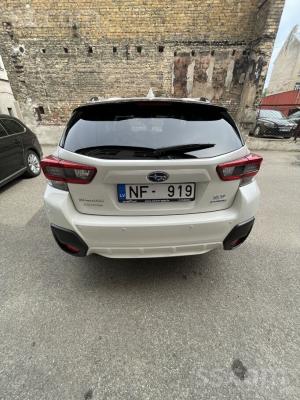 White Subaru XV 2022 in Riga, with an engine capacity of 2.00 L and mileage of 35 thousand km for 23900 €, photo 14 on AUTOMOTO.COM.LV