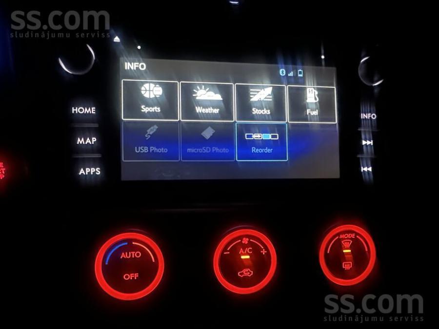 Белый Субару ХВ 2016 в Елгава, объемом двигателя 2.00 л и пробегом 136 тыс. км за 9800 €, фото 20 на AUTOMOTO.COM.LV