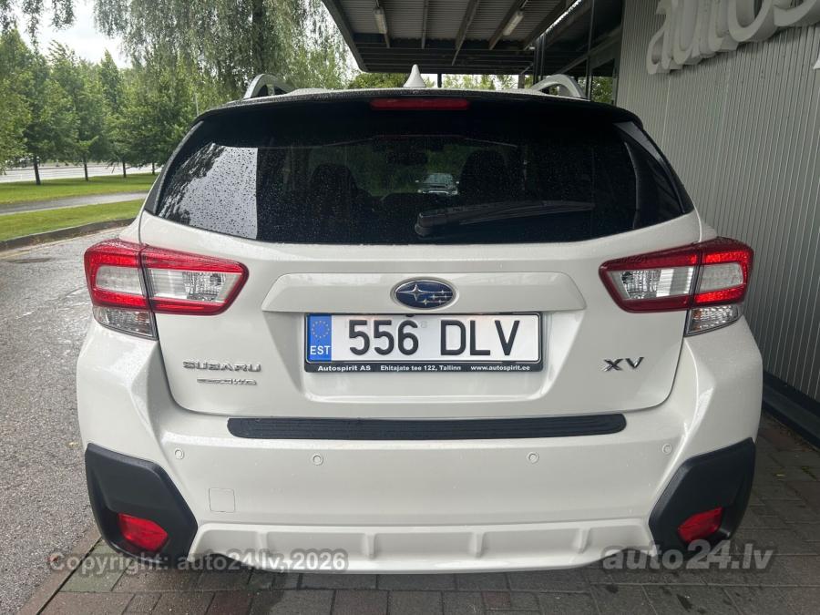 White Subaru XV 2018 in Tallinn, with an engine capacity of 1.60 L and mileage of 94 thousand km for 16900 €, photo 6 on AUTOMOTO.COM.LV