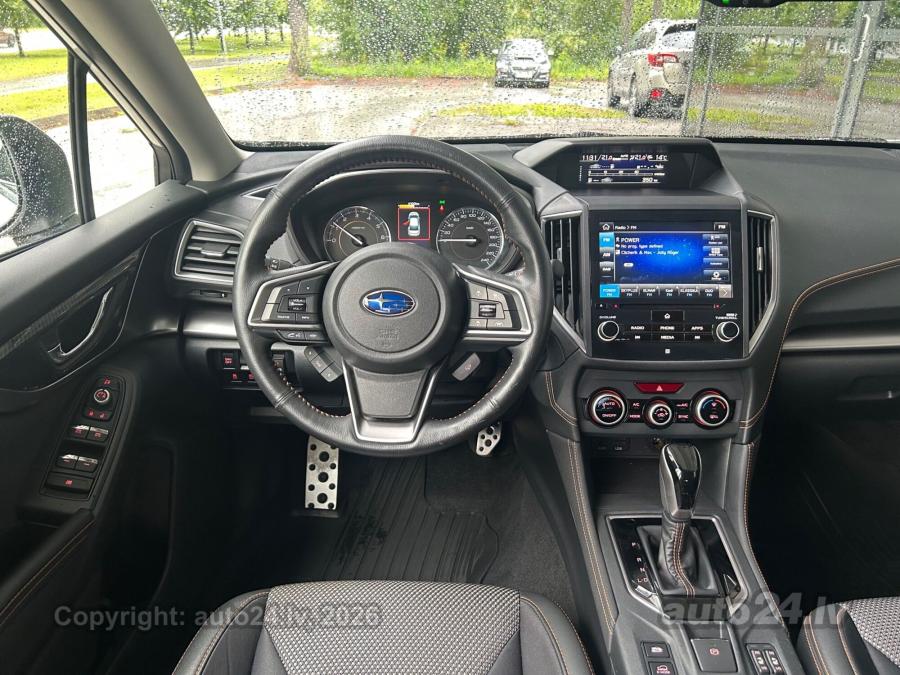 White Subaru XV 2018 in Tallinn, with an engine capacity of 1.60 L and mileage of 94 thousand km for 16900 €, photo 10 on AUTOMOTO.COM.LV