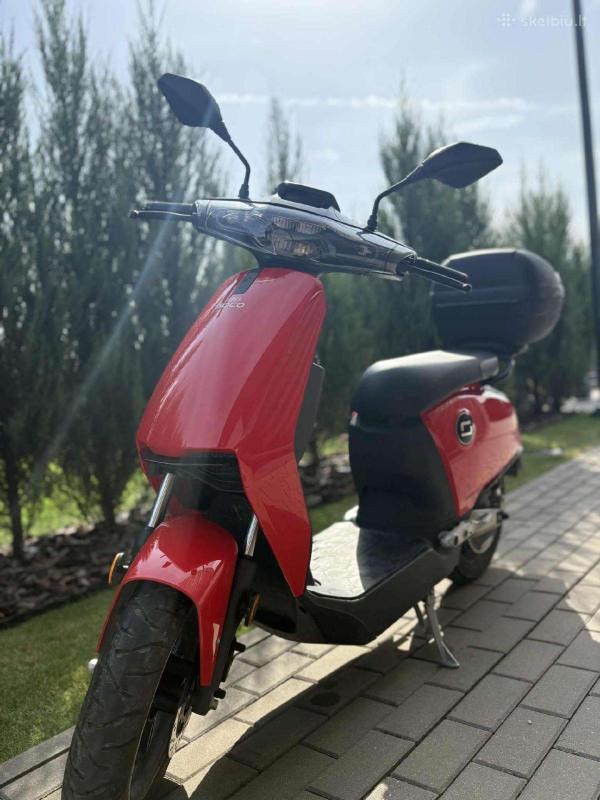 Red Super SOCO CUx 2023 in Kaunas, with an engine capacity of 0.00 L and mileage of 3 thousand km for 1110 €, photo 1 on AUTOMOTO.COM.LV