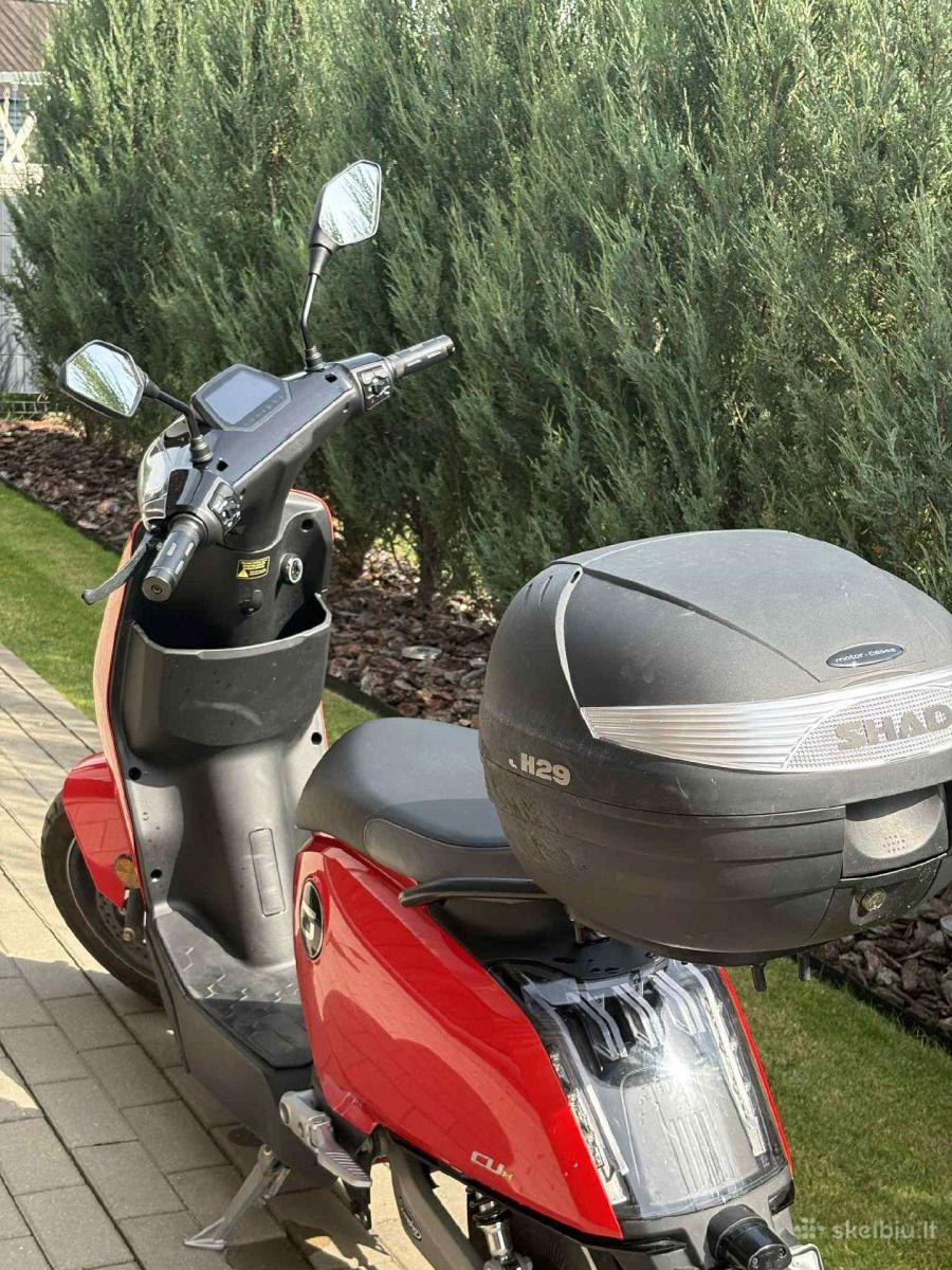 Red Super SOCO CUx 2023 in Kaunas, with an engine capacity of 0.00 L and mileage of 3 thousand km for 1110 €, photo 4 on AUTOMOTO.COM.LV