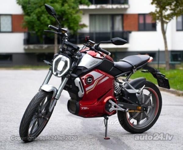 Red Super SOCO TS 2020 in Rapla, with an engine capacity of 0.00 L and mileage of 3 thousand km for 1600 €, photo 1 on AUTOMOTO.COM.LV