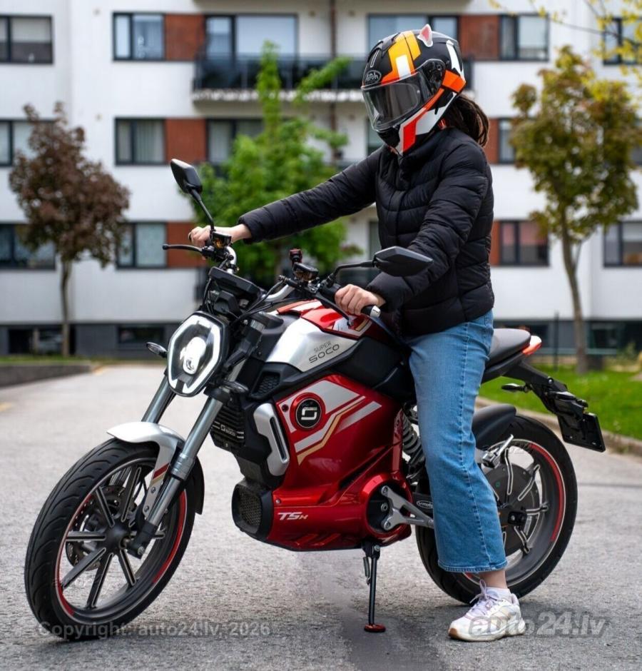 Sarkans Super SOCO TS 2020 Rapla, ar dzinēja tilpumu 0.00 L un nobraukumu 3 tūkst. km par 1600 €, foto 5 vietnē AUTOMOTO.COM.LV