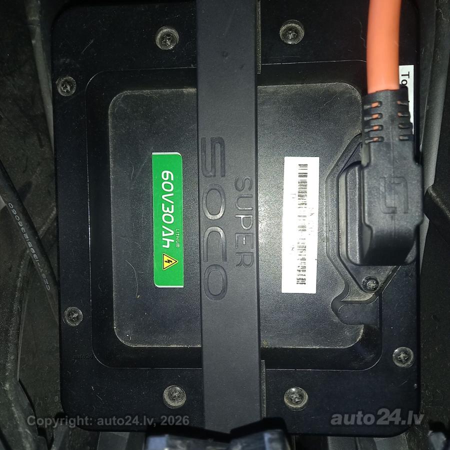 Sarkans Super SOCO TS 2020 Rapla, ar dzinēja tilpumu 0.00 L un nobraukumu 3 tūkst. km par 1600 €, foto 7 vietnē AUTOMOTO.COM.LV